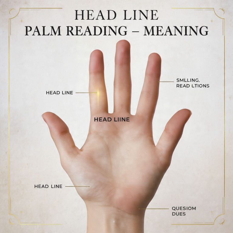 head line palm reading meaning - Astroideal